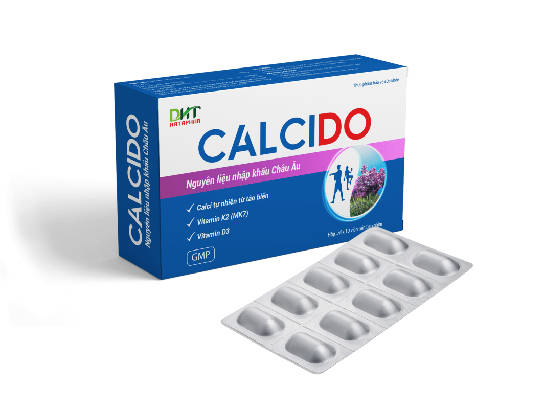 TPBVSK Calcido (dạng vỉ) - Ha Tay Pharmaceutical