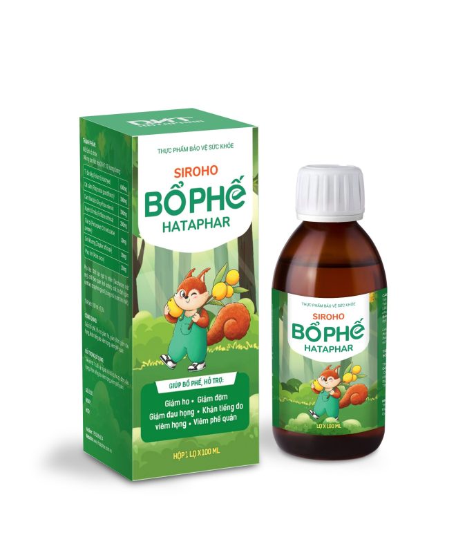 TPBVSK Siroho Bổ Phế Hataphar - Ha Tay Pharmaceutical