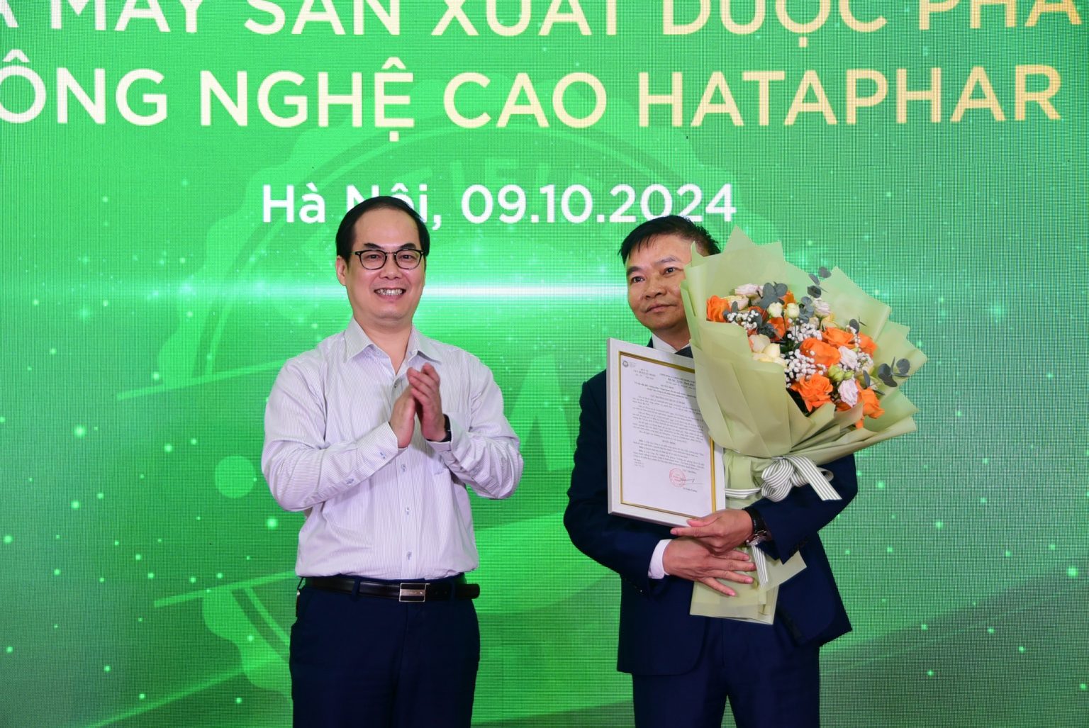 GMP CERTIFICATION CEREMONY FOR HATAPHAR HIGH - TECH PHARMACEUTICAL ...