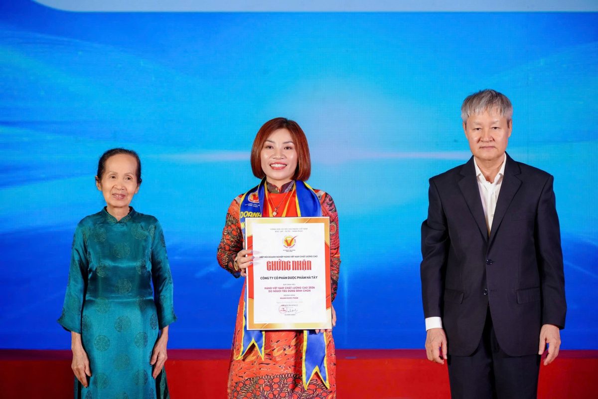 HATAY PHARMACEUTICAL HONORED WITH "VIETNAMESE HIGH-QUALITY GOODS" AWARD ...